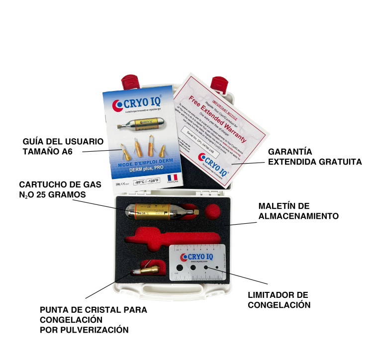 CRYO IQ DERM PLUS KIT - Tratamiento para Verrugas Plantares, Podiatech